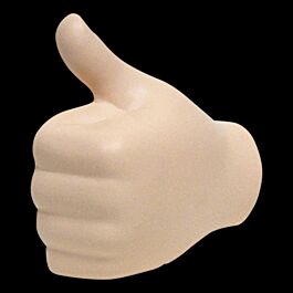 Custom Branded Stress Thumbs Up, Factory Direct Prices