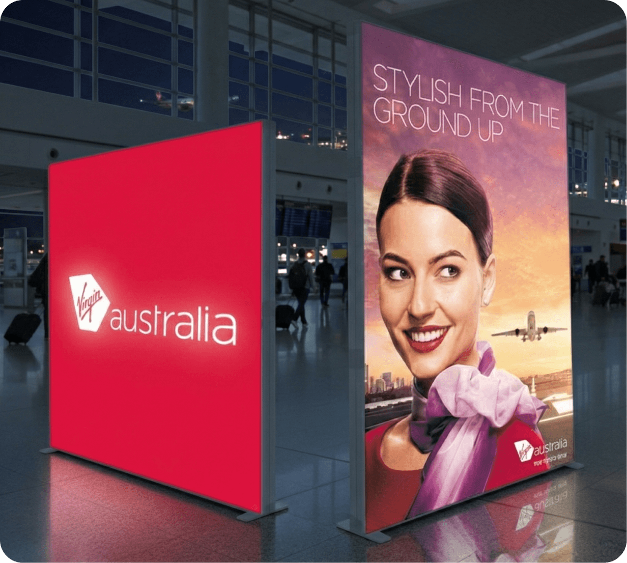Custom Modular SEG Light Box Display | Backlit Expo Displays